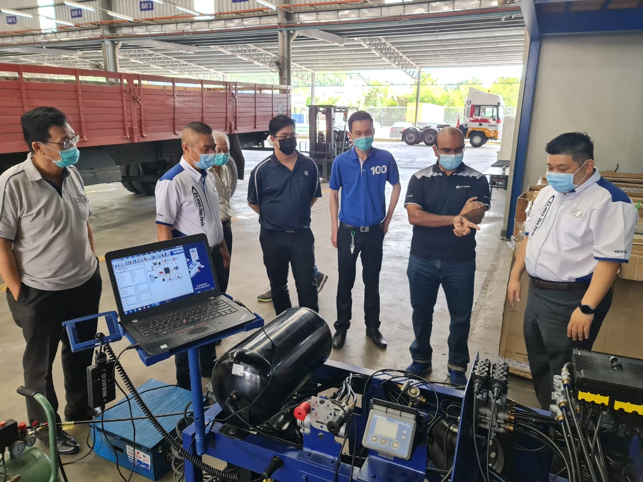 ZF Malaysia Team courtesy visit YonMing Nilai on 18-2-2022 (Friday ...