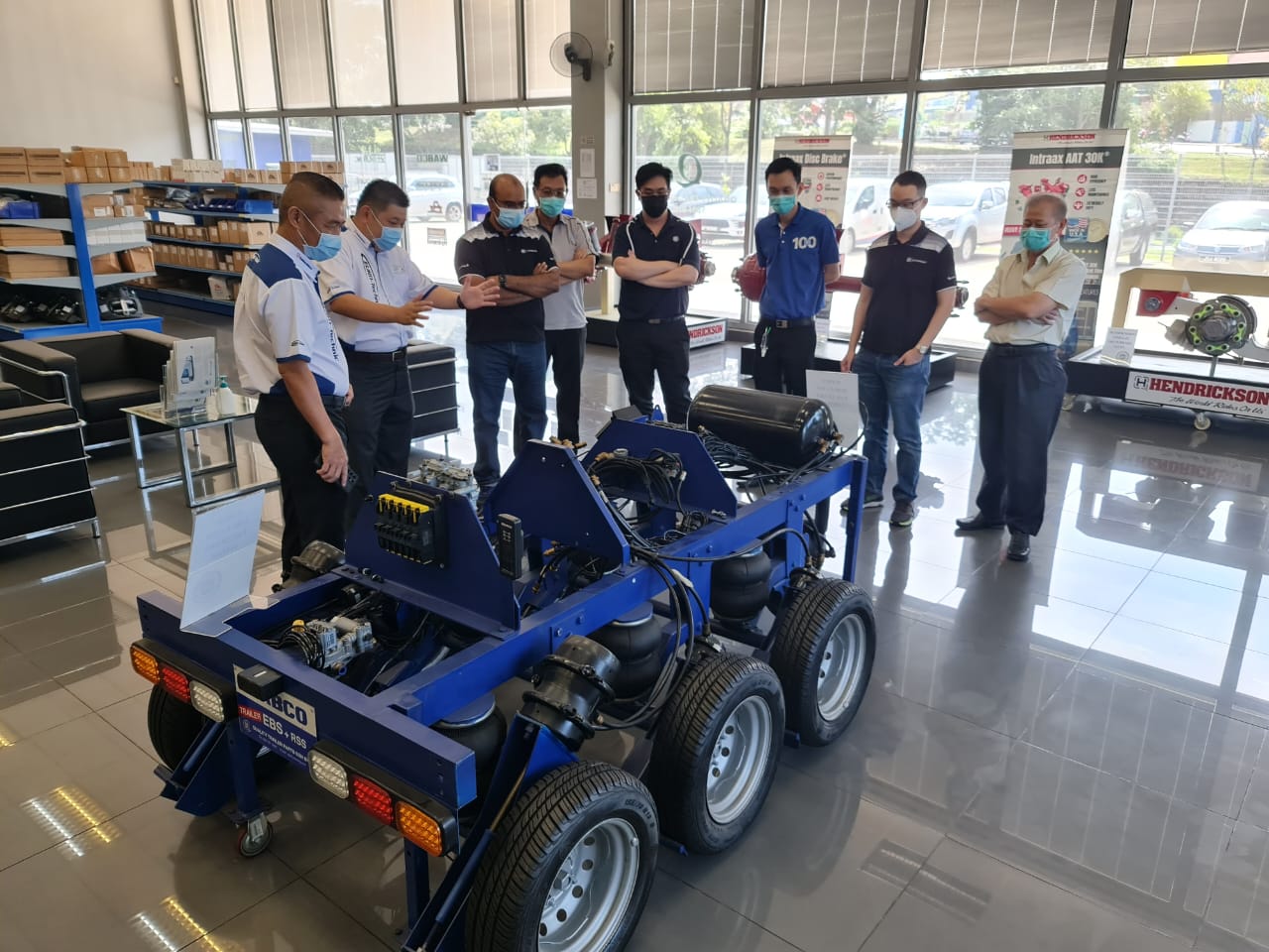 ZF Malaysia Team courtesy visit YonMing Nilai on 18-2-2022 (Friday ...